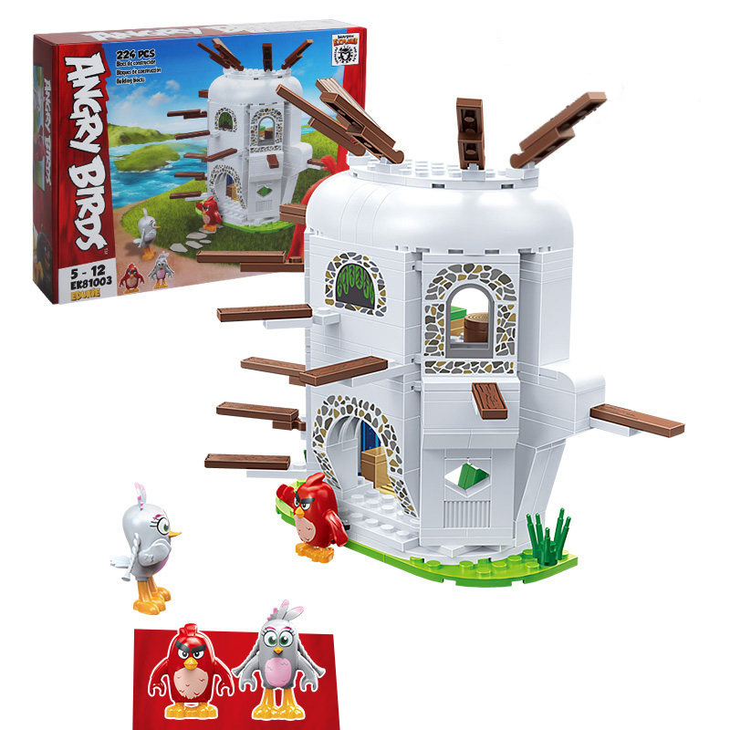 Angry Birds™ Red's House Building Block Set - One Quarter