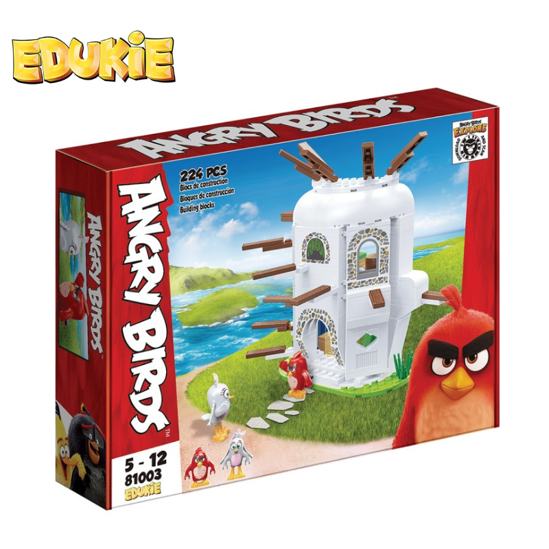 Angry Birds™ Red's House Building Block Set - One Quarter