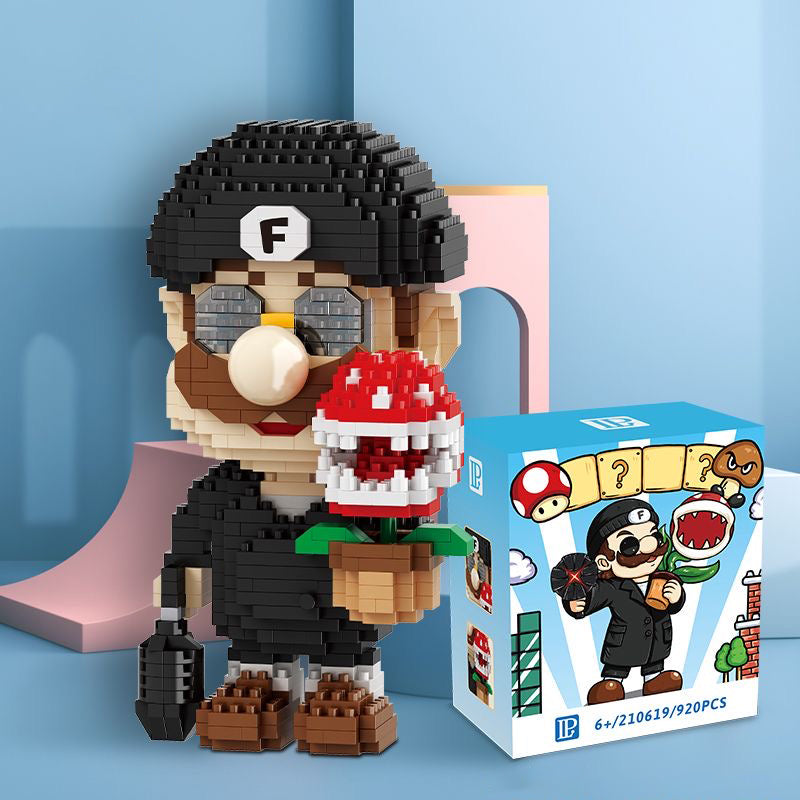 Super Mario The Professional Mario Micro-Diamond Particle Building ...