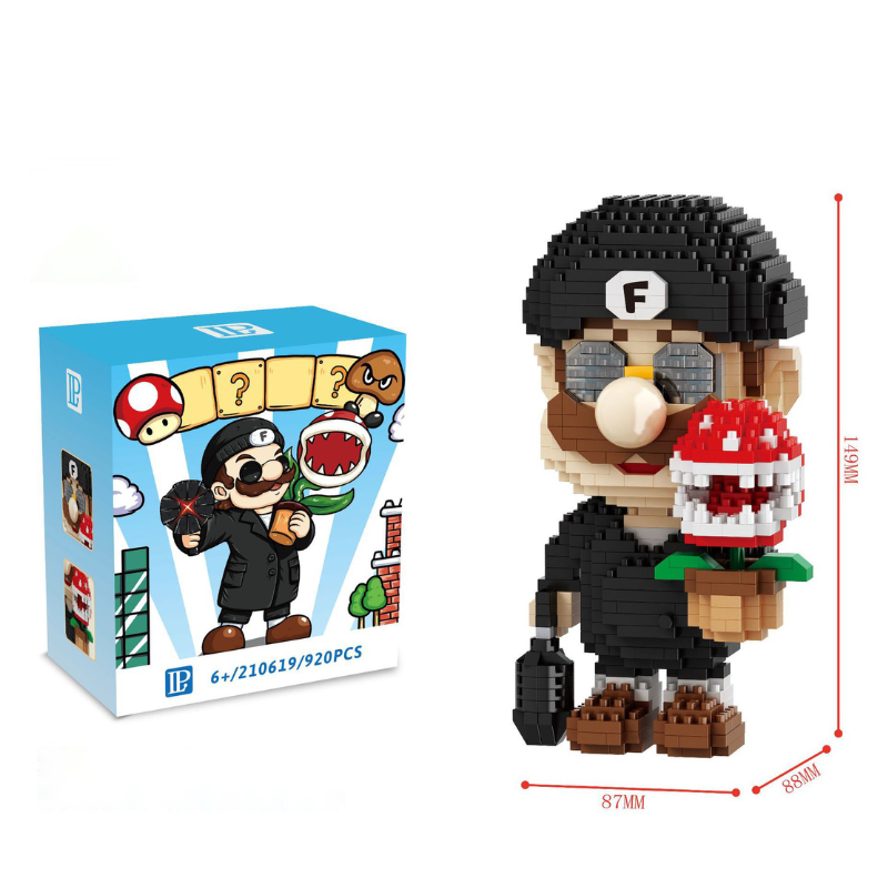 Super Mario The Professional Mario Micro-Diamond Particle Building ...