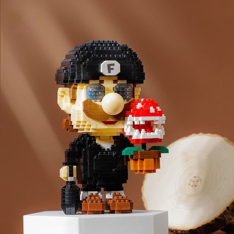 Super Mario The Professional Mario Micro-Diamond Particle Building ...