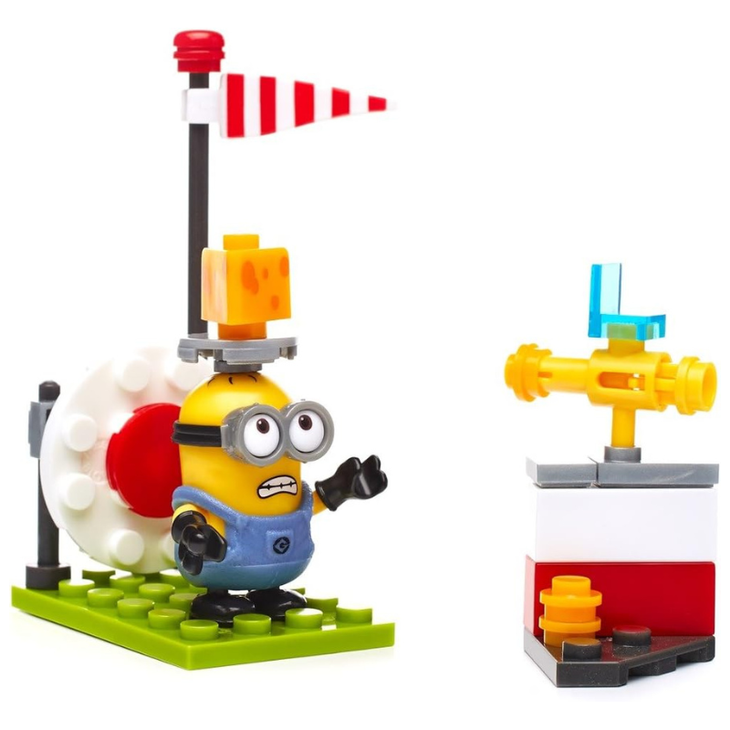 Despicable Me Minions Cheese Shootout Building Block Set - One Quarter
