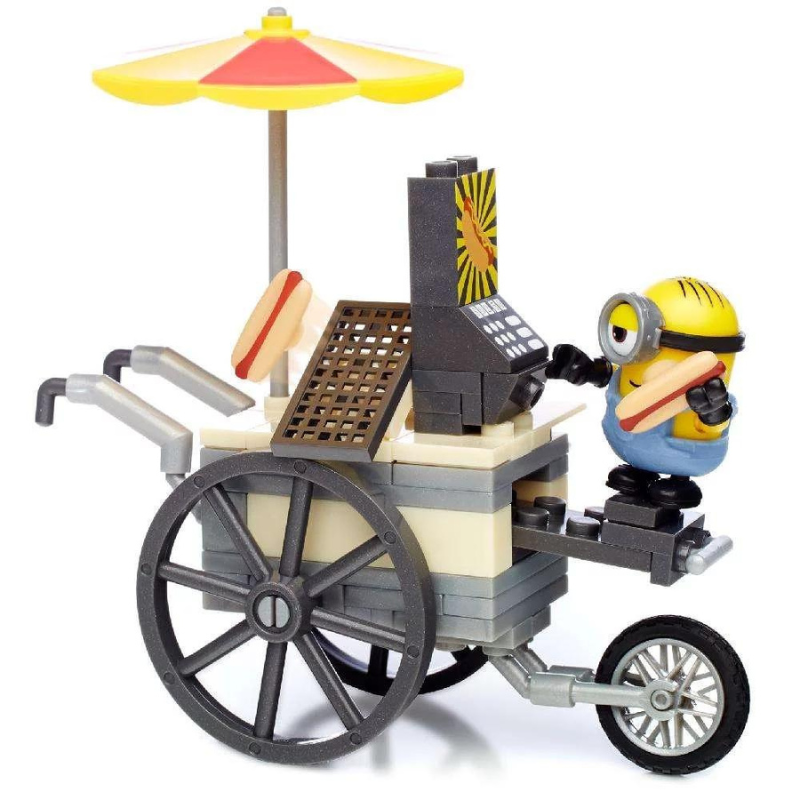 Despicable Me Minions Flying Hot Dogs Building Block Set - One Quarter
