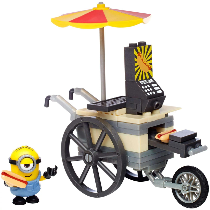 Despicable Me Minions Flying Hot Dogs Building Block Set - One Quarter