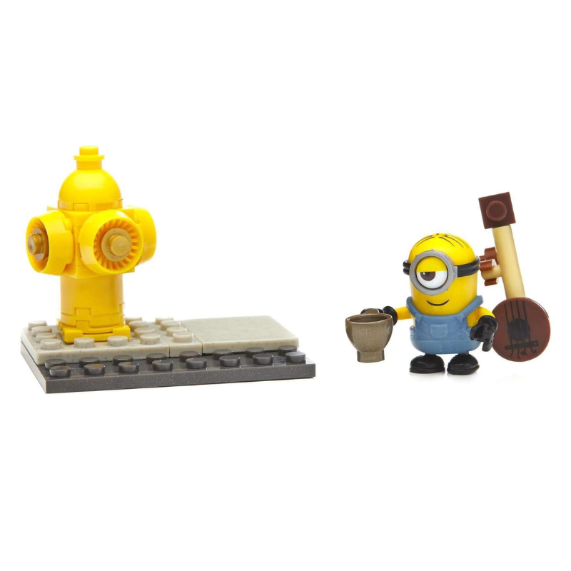 Despicable Me Minions Hydrant Crush Building Block Set - One Quarter