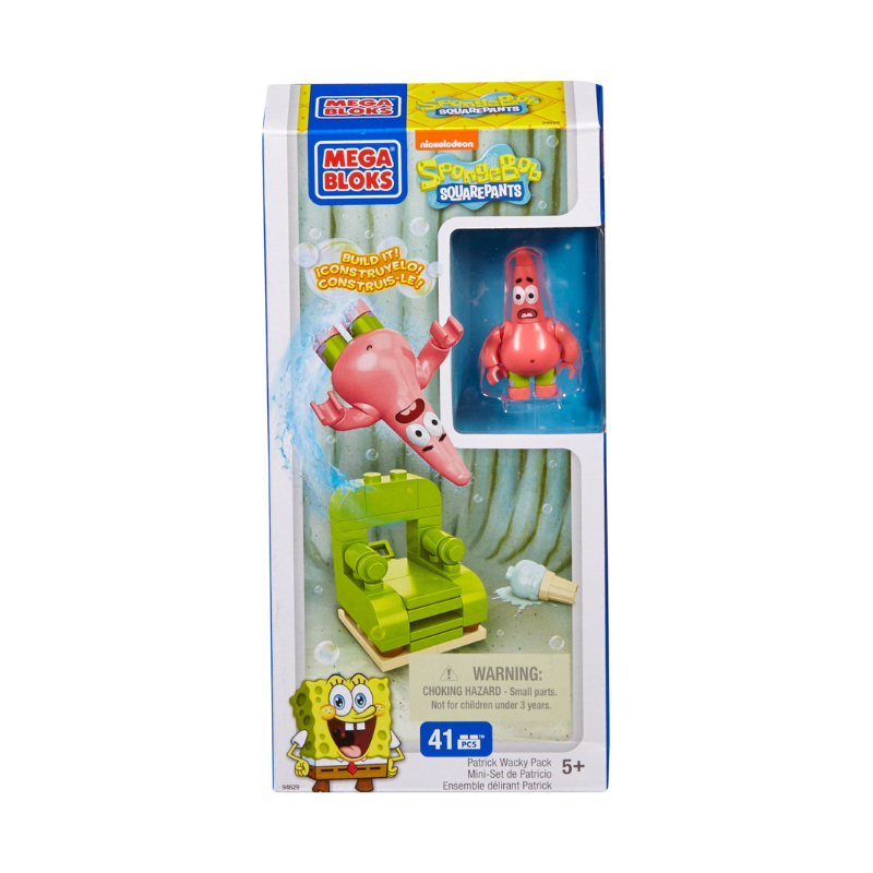 SpongeBob SquarePants Patrick Wacky Building Block Pack - One Quarter