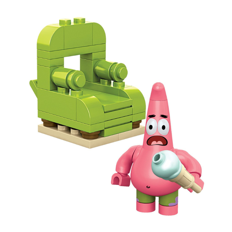 SpongeBob SquarePants Patrick Wacky Building Block Pack - One Quarter