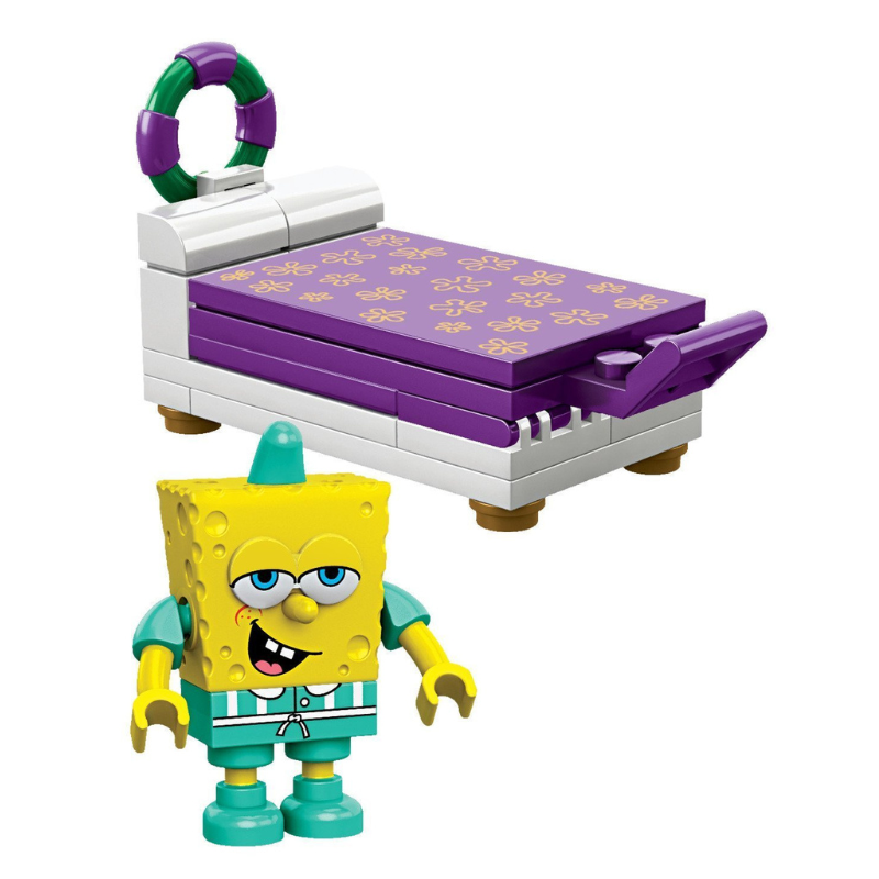 SpongeBob SquarePants SpongeBob Wacky Building Block Pack - One Quarter