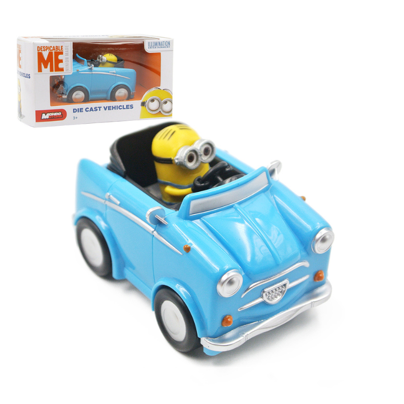 Despicable Me Minions Dave with Convertible 1:43 Die-Cast Vehicle – One ...