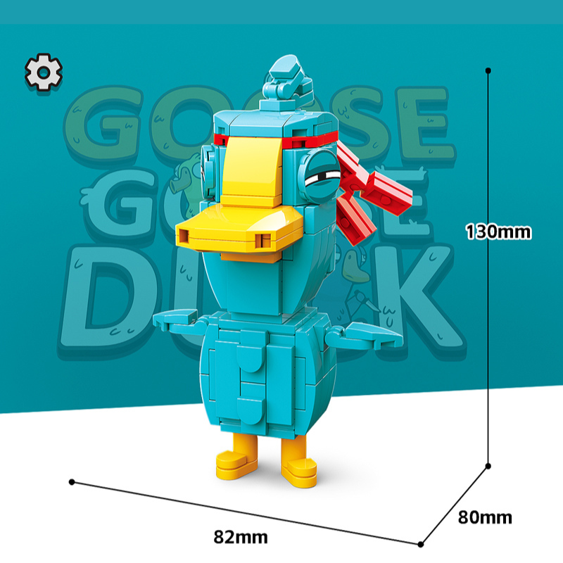 Goose Goose Duck Duck Role Serial Killer Building Block Set - One Quarter