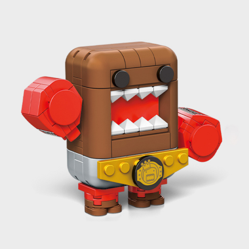 Domo-Kun Professional Boxer Domo Building Block Set - One Quarter