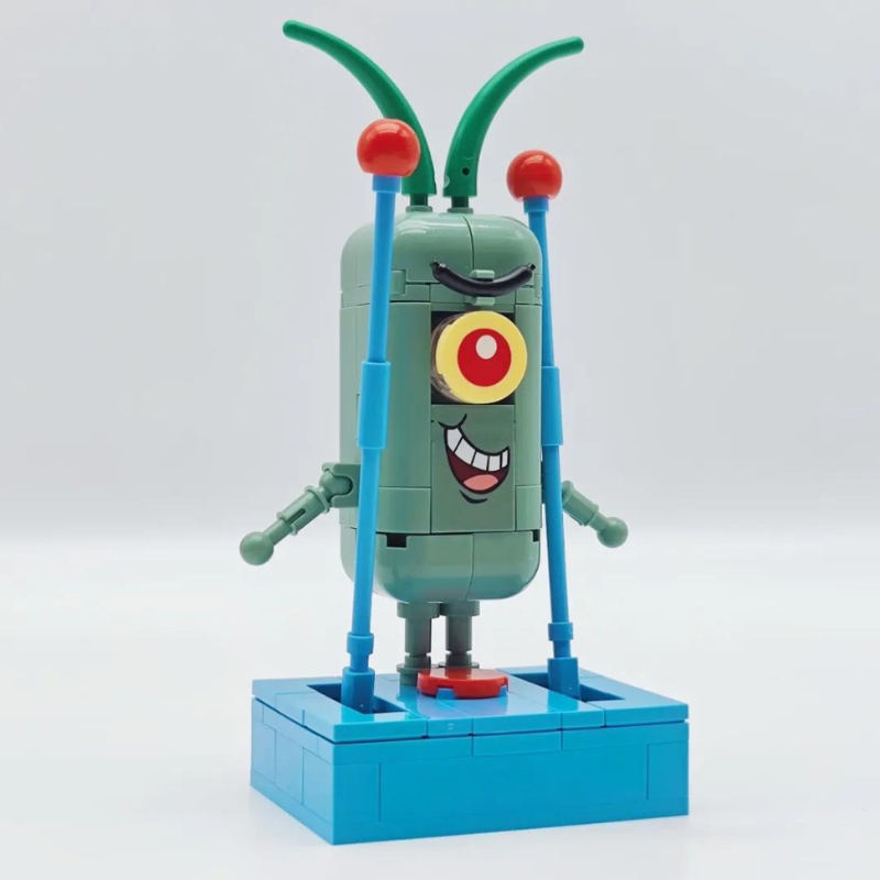 SpongeBob SquarePants Plankton Building Block Set - One Quarter