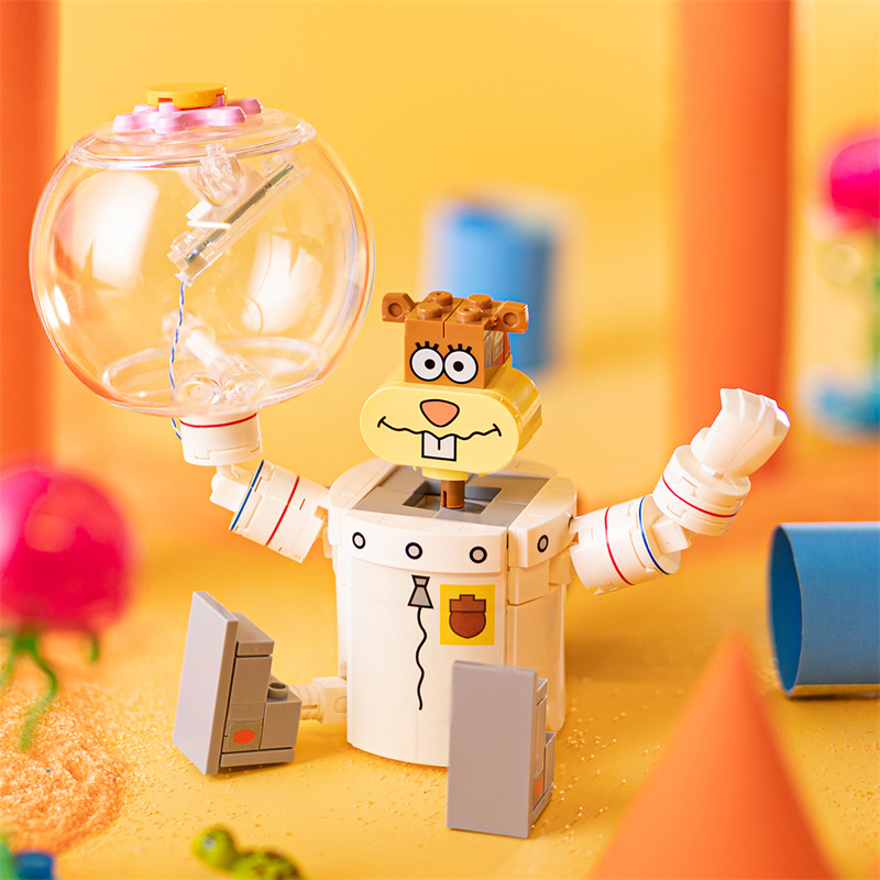 SpongeBob SquarePants Sandy Building Block Set - One Quarter