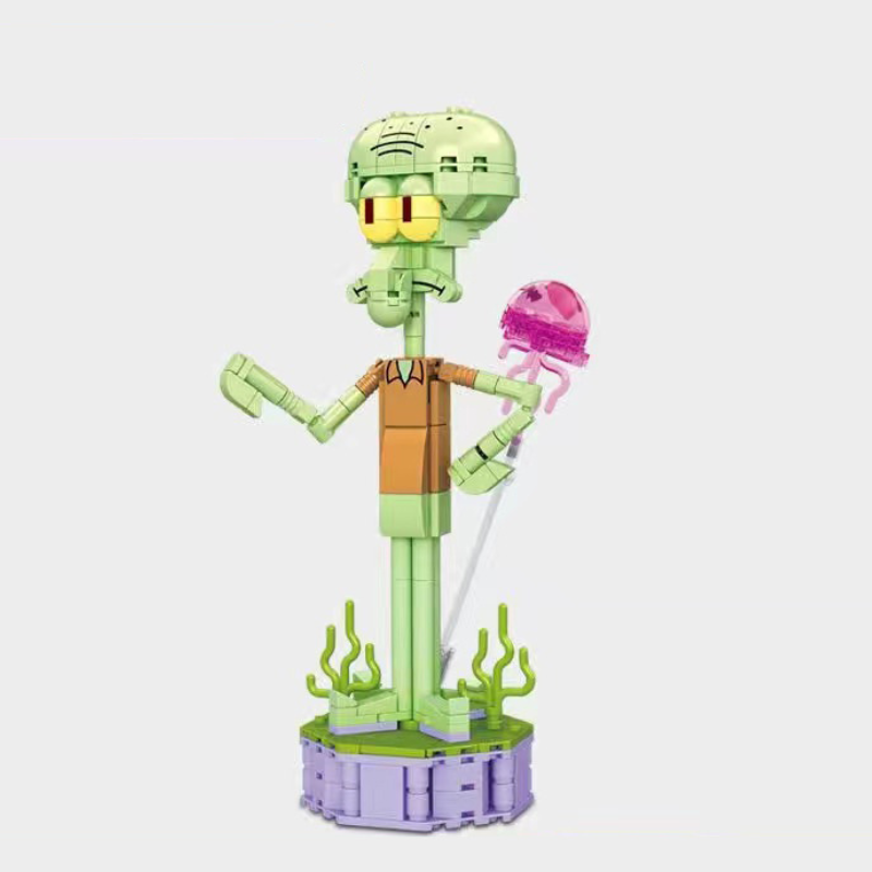 SpongeBob SquarePants Squidward and Jellyfish Night Light Building ...