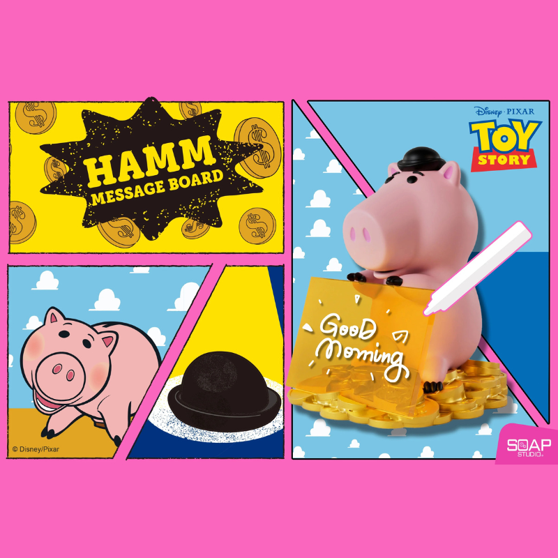 Disney Pixar Toy Story Hamm Message Board - One Quarter