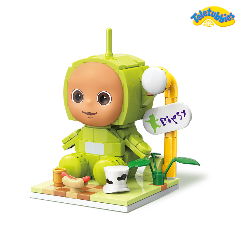 Teletubbies™ Dipsy Building Block Set - One Quarter