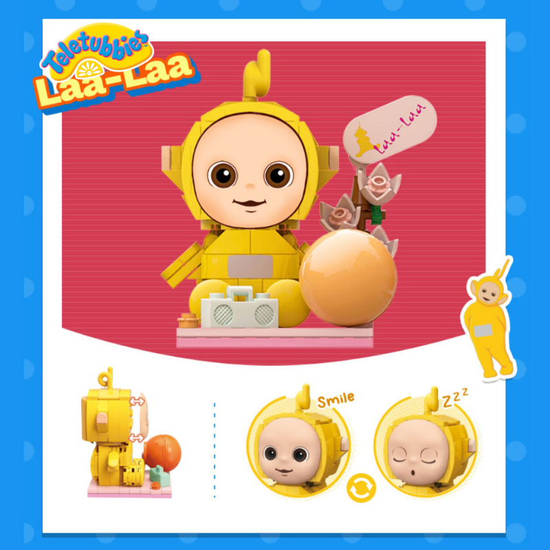 Teletubbies™ Laa-Laa Building Block Set - One Quarter