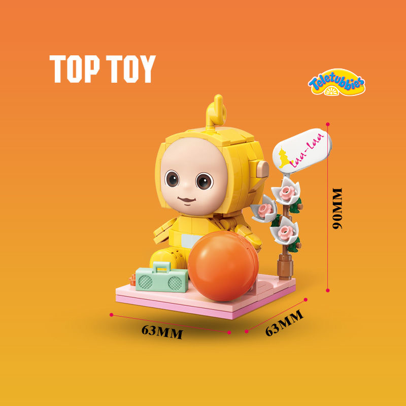 Teletubbies™ Laa-Laa Building Block Set - One Quarter