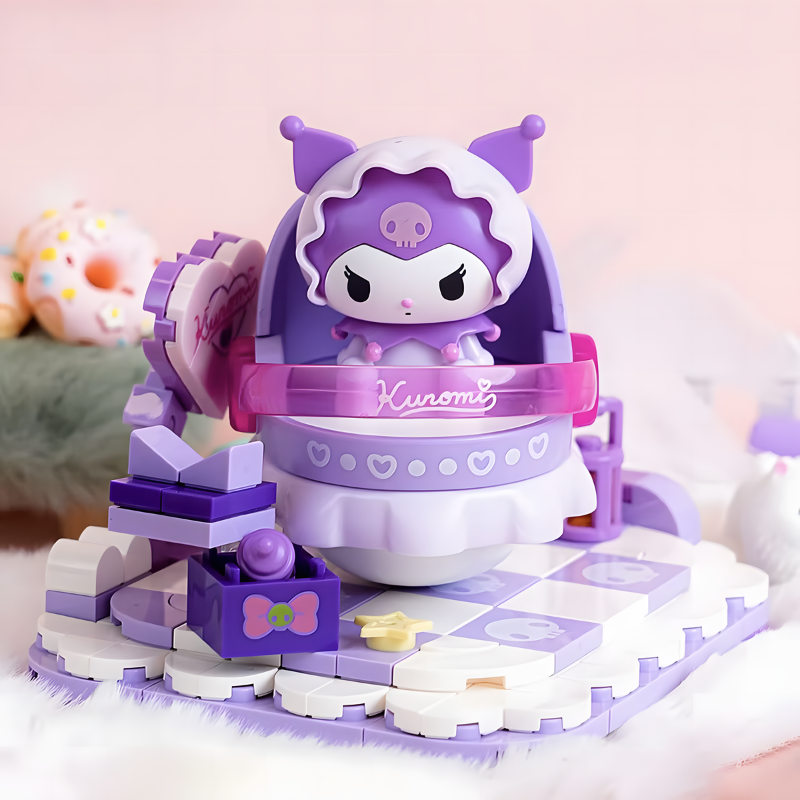 Sanrio Cradle Kuromi Building Block Set - One Quarter