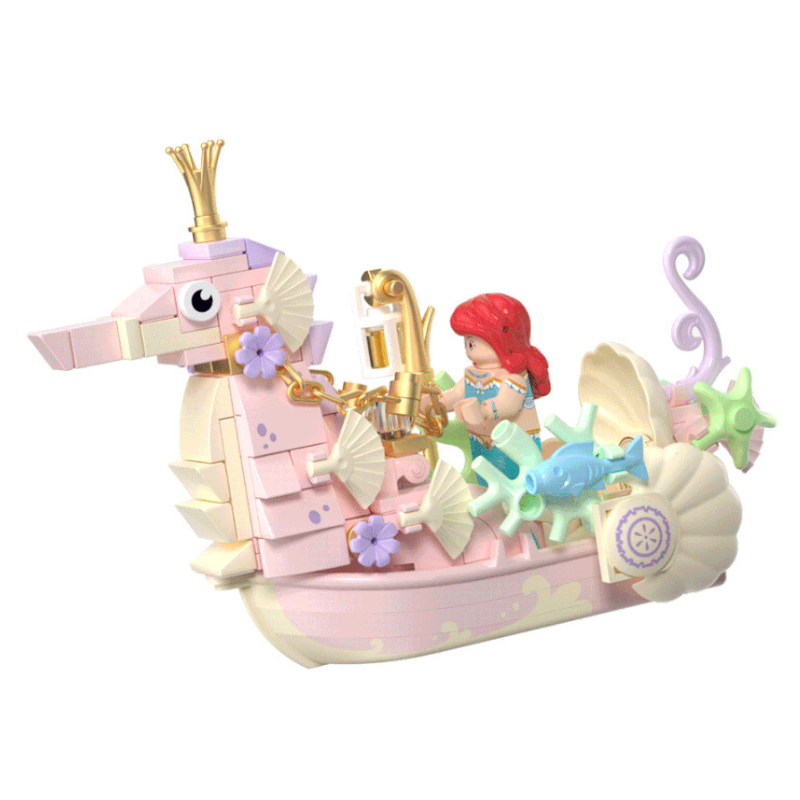 Fairy Tale Town Vehicle The Little Mermaid Ariel's Seahorse Carriage ...